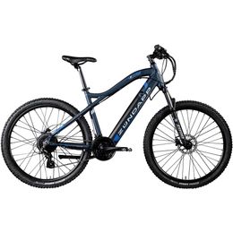 Zündapp E-Bike ZÜNDAPP "Z898" E-Bikes Gr. 48 cm, 27,5 Zoll (69,85 cm), blau (dunkelblau) E-Bike E Mountainbike 27,5 Zoll Pedelec 170 - 190 cm Hardtail MTB