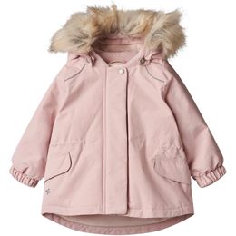 Outdoorjacke Wheat "Jacket Mathilde Tech" Gr. 86, rosa (rose frost) Baby Jacken wasserdicht, atmungsaktiv und leicht wattiert