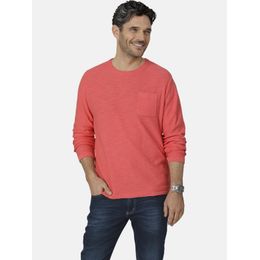 Pullunder Babista "Pullover TESSAVISTA" Gr. 48, rot (hellrot) Herren Pullover im lässigen Look