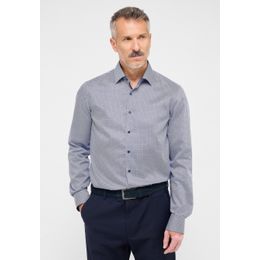 Langarmhemd Eterna "SLIM FIT" Gr. 38, Normalgrößen, blau (blau, hellblau) Herren Hemden