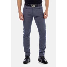 Cipo & Baxx 5-Pocket-Jeans CIPO & BAXX "Jeans", Herren, Gr. 30, Länge 34, blau, 97% Baumwolle;3% Elasthan, unifarben, Basic, regular fit lang, Jeans