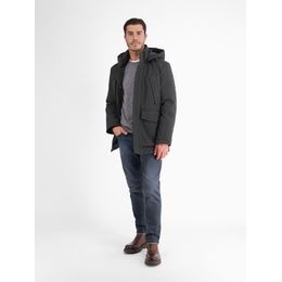 Parka Lerros "Lerros Gefütterter Winter-Parka mit Funktionen" Gr. XL, schwarz (black) Herren Jacken Wasser_Wind_Atmung