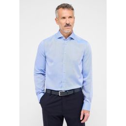 Langarmhemd Eterna "SLIM FIT" Gr. 44, Normalgrößen, blau Herren Hemden