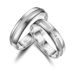 Verlobungsring MARRYA "Silber Ringe Trauringe Eheringe Partnerringe" Fingerringe Gr. 48, Silber 925 (Sterlingsilber), silberfarben (herren ring, silber) Damen