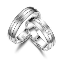 Verlobungsring MARRYA "Silber Ringe Trauringe Eheringe Partnerringe" Fingerringe Gr. 48, Silber 925 (Sterlingsilber), silberfarben (herren ring, silber) Damen