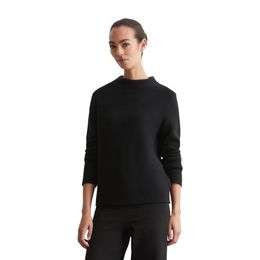 Marc O'Polo Stehkragenpullover MARC O'POLO "aus Organic Cotton" Gr. L, schwarz Damen Pullover