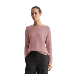 Marc O'Polo Rundhalspullover MARC O'POLO "aus Organic Cotton" Gr. XL, rosa Damen Pullover