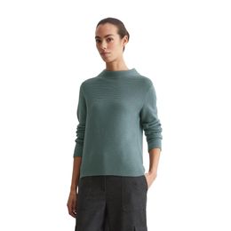 Marc O'Polo Stehkragenpullover MARC O'POLO "aus Organic Cotton" Gr. L, grün (green) Damen Pullover