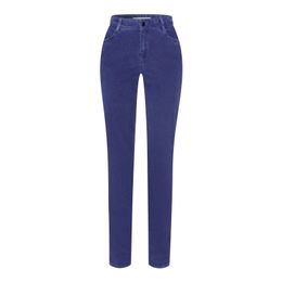 5-Pocket-Hose Brax "Style SHAKIRA", Damen, Gr. 42, Normalgrößen, lila, 65% Baumwolle, 33% Lyocell, 2% Elasthan, Hosen