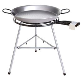 Paella World Paella Grill-Set inkl. Pfanne: Comfort Line 6 für Vereine, Catering, Partyservice