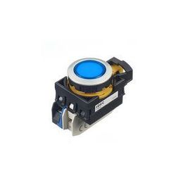 Idec Leuchtdruckschalter Tastend 1 Schliesser 250 VAC / 24 VDC LED Blau - CW4L-M1E10QM4S