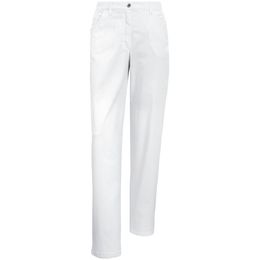 Jeans Modell Babsie Straight Leg KjBRAND weiss