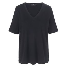 Peter Hahn - Shirt, schwarz, Gr. 44 / L - Baumwolle