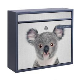 Briefkasten mit eigenem Text Baby Koala Klara