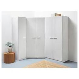 Schrank-Set Rauch "Kleiderschrank Schrank Garderobe Wäscheschrank VANDOR" Kastenmöbel-Sets Gr. B/H/T: 164cm x 197cm x 208cm, weiß (alpinweiß) 5-türig mit viel Stauraum, Schränke einzeln stellbar MADE IN GERMANY