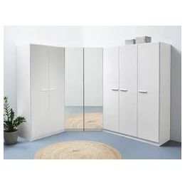 Schrank-Set Rauch "Kleiderschrank Schrank Garderobe Wäscheschrank VANDOR" Kastenmöbel-Sets Gr. B/H/T: 208cm x 197cm x 253cm, weiß (alpinweiß) 7-türig mit viel Stauraum, Schränke einzeln stellbar MADE IN GERMANY