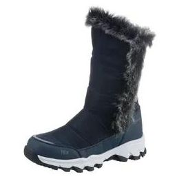 Snowboots Kidsworld "Winterstiefel Thermo Stiefel" Gr. 32, blau (navy) Kinder Schuhe mit TEX-Ausstattung und Warmfutter