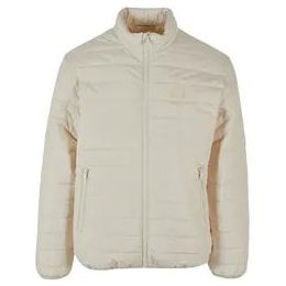 Anorak Urban Classics "Urban Classics Herren Light Bubble Jacket", Herren, Gr. 4XL, beige (sandweiß), 100% Polyester, unifarben, casual, normal, amerikanischer Ausschnitt, Langarm, Jacken