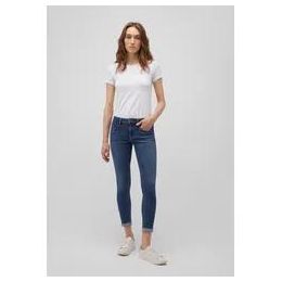 Röhrenjeans Mavi "LEXY" Gr. 26, Länge 27, blau (schwarz pure indigo glam) Damen Jeans Cropped Super Skinny