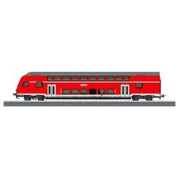 Märklin Personenwagen MÄRKLIN "Märklin Start up - Doppelstock-Steuerwagen 2. Klasse - 40402", rot, Modelleisenbahn-Fahrzeuge, KinderB:3,5cm H:6cm L:27,3cm, Kunststoff, Metall, Made in Europe, B:3,5cm H:6cm L:27,3cm