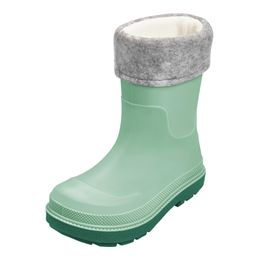Playshoes Rubber Boots boy size 24 Grey / Light grey / Mint