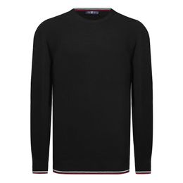 Jimmy Sanders Pullover Herren Gr&ouml;&szlig;e L blutrot / schwarz / wei&szlig;