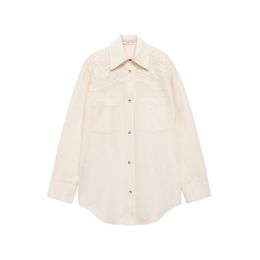 Mango Bluse 'Arizona' Damen Gr&ouml;&szlig;e M creme