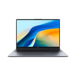 Huawei Notebook "MateBook D16 2024" Notebooks Intel Core i5-13420H, 16 GB LPDDR4X RAM, 1 TB SSD mSATA (PCIe) Gr. 16 GB RAM 1000 GB SSD, Core i5, Microsoft Windows 11 Home, grau (dunkelgrau)