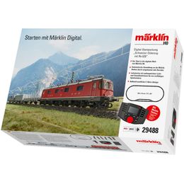 Märklin Modelleisenbahn-Set MÄRKLIN "Digital-Startpackung "Schweizer Güterzug mit Re 620" - 29488" Modelleisenbahnen rot (rot, grau) Kinder mit Licht- und Soundeffekten; Made in Europe