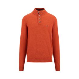 Troyer Fynch-Hatton Gr. 4XL, orange (flame) Herren Pullover