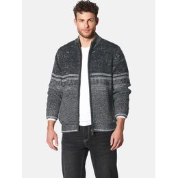 Strickjacke Babista "Outdoor CANTINOLE" Gr. L, grau (dunkelgrau melange) Herren Strickjacken