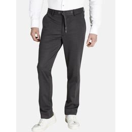 Stoffhose CHARLES COLBY "Hose DUKE BERNARD", Herren, Gr. 27, grau, Obermaterial: 79% Polyester PES. 21% Viskose CV., klassisch, comfort fit lang, Hosen