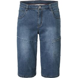 Bermudas Babista "Bermuda VISTINI" Gr. 48, N-Gr, blau, Herren, Obermaterial: 80% Baumwolle CO. 10% Viskose CV. 8% Polyester PES. 2% Elasthan EL., Hosen, mit praktischer Beintasche