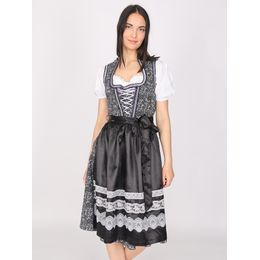 Dirndl JCC "31023116" Gr. 36, Normalgrößen, lila (lila/black) Damen Kleider