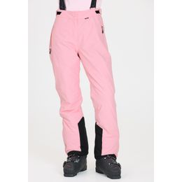 Skihose WHISTLER "Drizzle" Gr. 38, EURO-Größen, rosa, Damen, 100% Polyester, unifarben, Hosen, mit wasserabweisender Membran