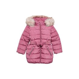 Outdoorjacke s.Oliver JUNIOR Gr. 128, lila (lilac, pink) Mädchen Jacken mit Kapuze