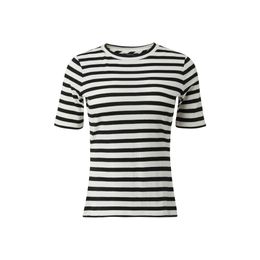 comma, COMMA Shirt Damen Gr&ouml;&szlig;e XXL schwarz / wei&szlig;