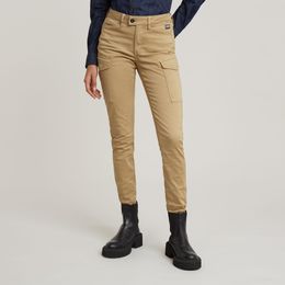 G-Star Raw Blossite G-Shape Army High Skinny Hose - Beige - Damen