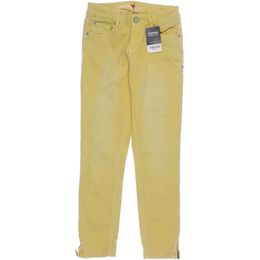 Buena Vista Damen Jeans, gelb, Gr. 0