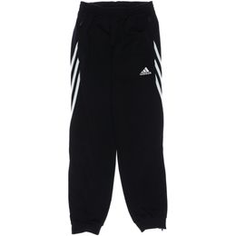 Adidas Herren Stoffhose, schwarz, Gr. 152