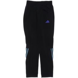 Adidas Herren Stoffhose, schwarz, Gr. 152