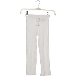 Zara Damen Stoffhose, weiß, Gr. 140