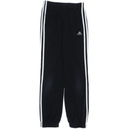 Adidas Damen Stoffhose, schwarz, Gr. 152