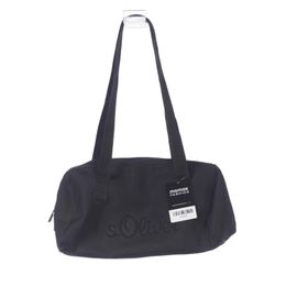 s.Oliver Damen Handtasche, schwarz, Gr.