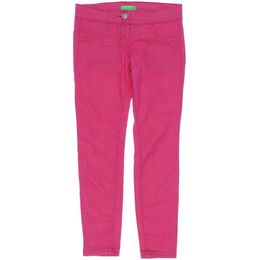 United Colors Of Benetton Damen Stoffhose, pink, Gr. 128