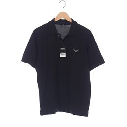 TRIGEMA Herren Poloshirt, schwarz, Gr. 52