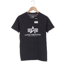 Alpha Industries Herren T-Shirt, grau, Gr. 46