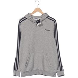 Adidas Herren Kapuzenpullover, grau, Gr. 52