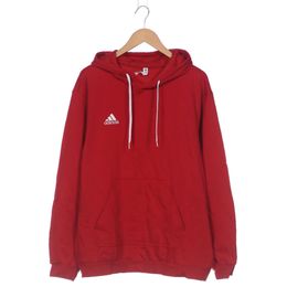 Adidas Herren Kapuzenpullover, rot, Gr. 54