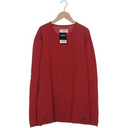 Tom Tailor Denim Herren Pullover, rot, Gr. 54